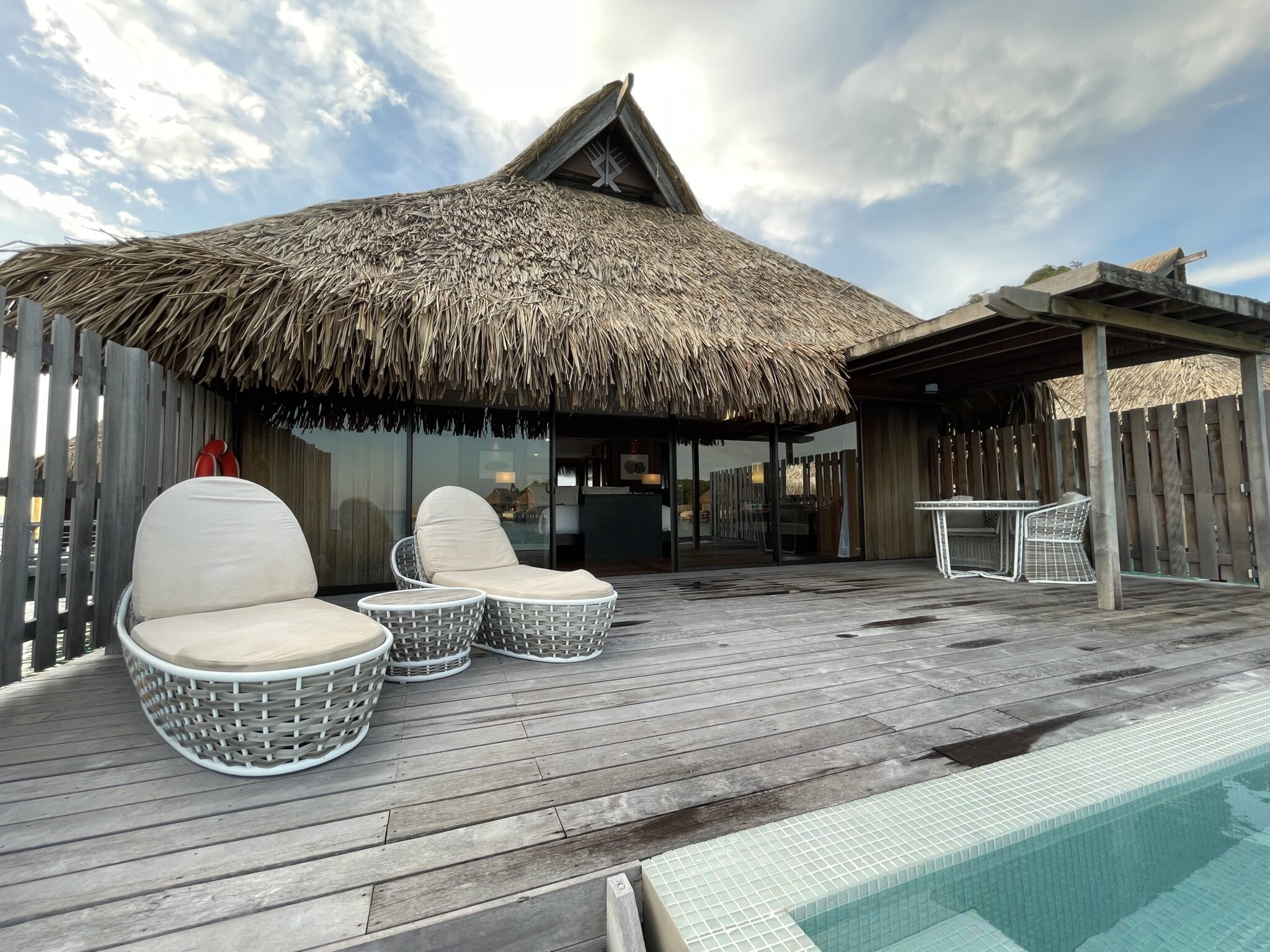 Room Review: Conrad Bora Bora Deluxe Overwater Villa with Pool ...